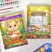 Cute Animals In Forest Spiral Bound Coloring Book, Unlock the Magic of ...
