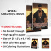 Classy African American Men Spiral Bound Coloring Book, Discover Class ...
