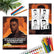 Handsome African American Men Spiral Bound Coloring Book, Unwind with ...